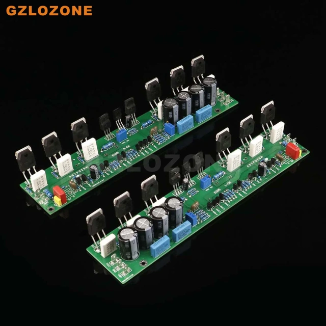 2CH HIFI E305 FET Differential Architecture Power Amplifier DIY Kit ...