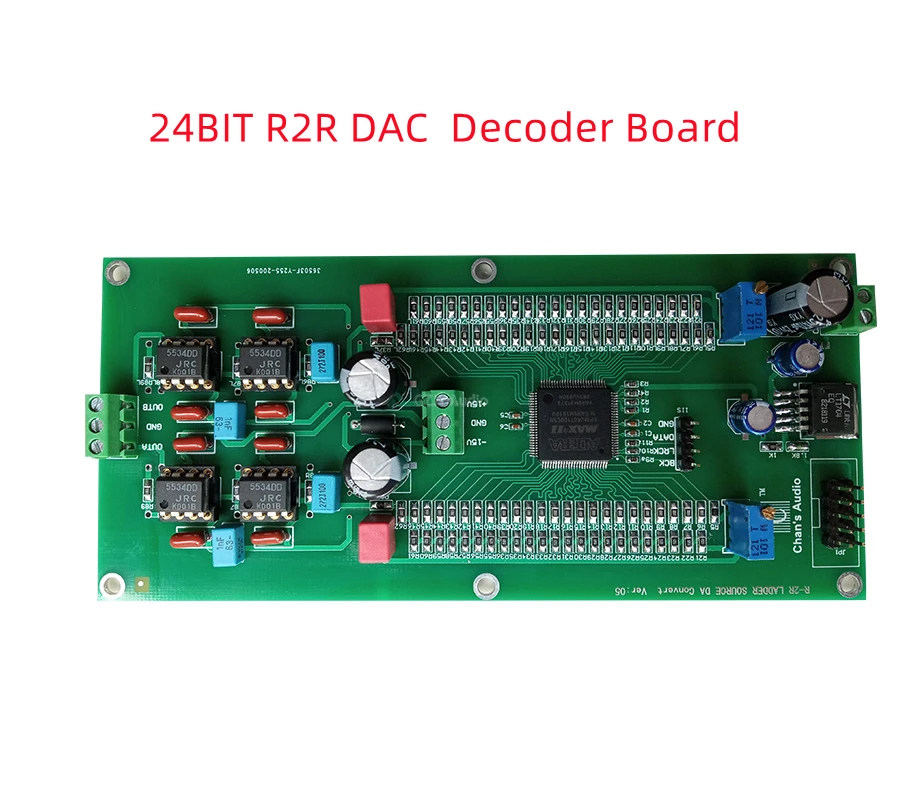 DIY 24BIT R -2R LADDER SOURCE DA Convert R2R DAC decoding board