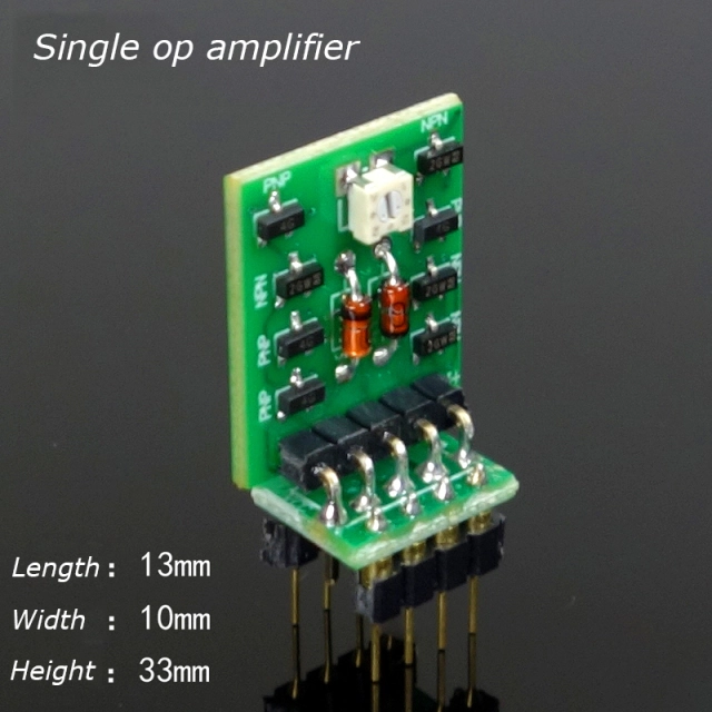 Discrete Dual Op Amp Fully Symmetrical Fully Complementary Circuit Compatible with the OPA2604 ...