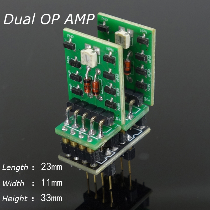 Discrete Dual Op Amp Fully Symmetrical Fully Complementary Circuit ...