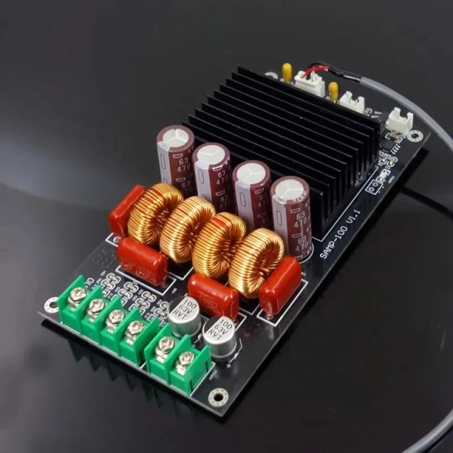 AMP-100 TPA3255 2x300W 600W Class D High Power HiFi Amplifier Board Amp ...
