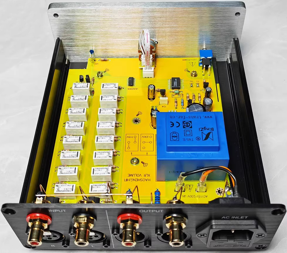 High Level relay Volume Controller / Balanced Potentiometer / Balanced ...