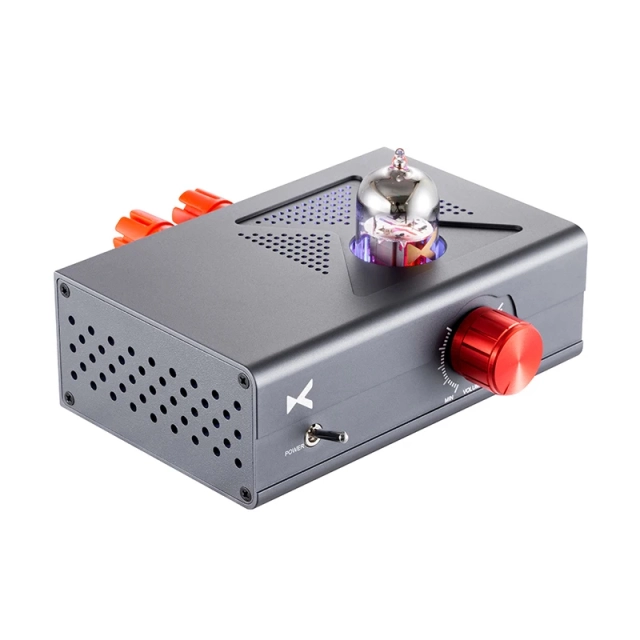 MT-605 Digital Power Amplifier with 12AU7 Tube for Hifi Audio Headphone