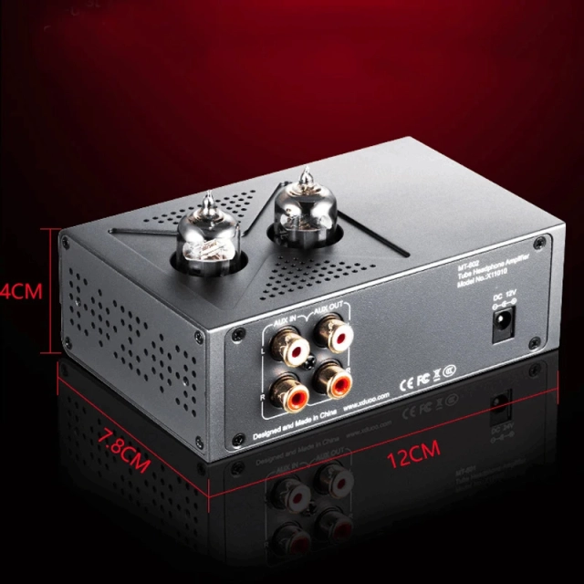 MT-602 Double 6J1 Tube Amp Tube+ Class A Headphone Amplifier MT602