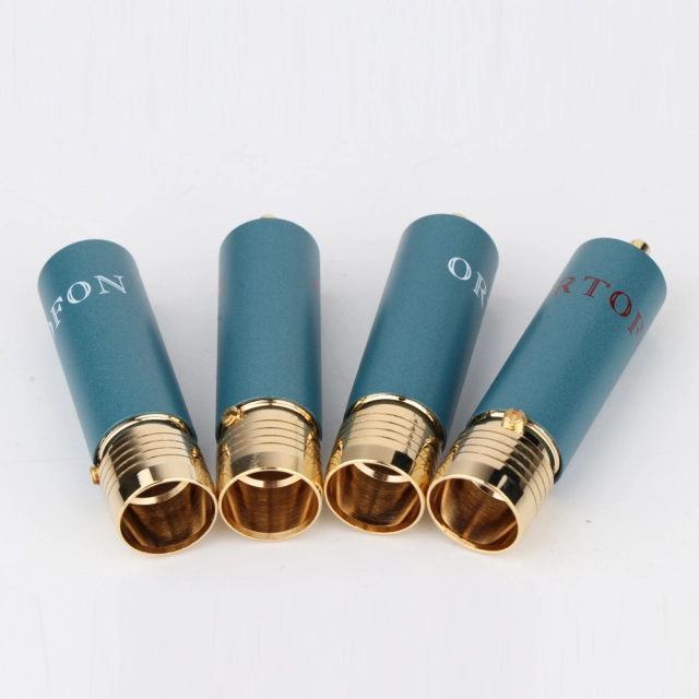 24K Gold Plated Self-locking Welding-free RCA Connector RCA Adapter for ...