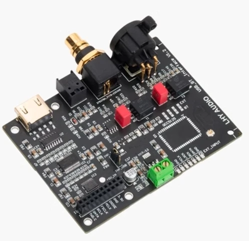 QCC5125 Bluetooth 5.1 Digital Audio Output Board I2S To Coaxial Fiber SPDIF AES HDMI USB Interface