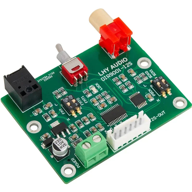 DIR9001 Module Coaxial Optical Fiber Receiving SPDIF To I2S Output 24bit 96khz For HiFi AmpDAC