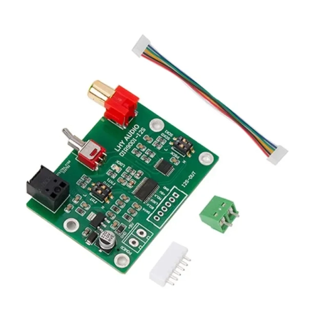 DIR9001 Module Coaxial Optical Fiber Receiving SPDIF To I2S Output 24bit 96khz For HiFi AmpDAC