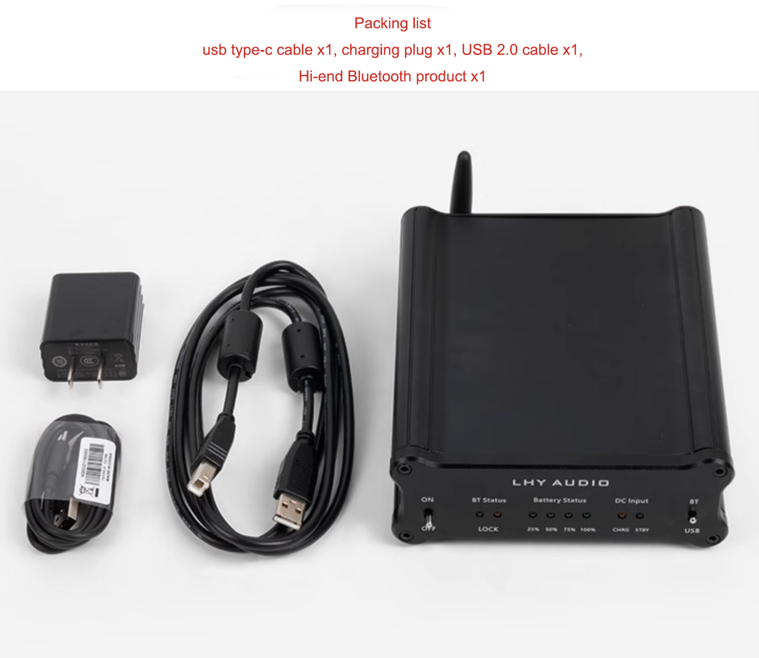 Battery powered Hi End Digital Interface Sound Card Bluetooth USB 5.1 ...