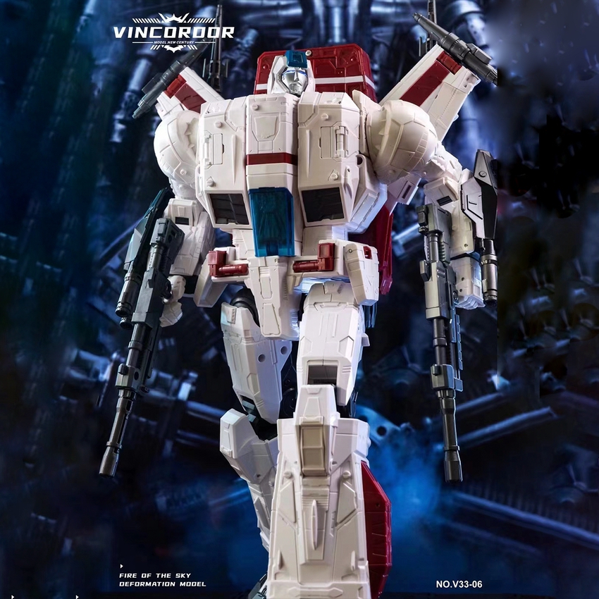 Vincoroor V33-06 Fire of The Sky WFC-S28 Jetfire Oversized Version