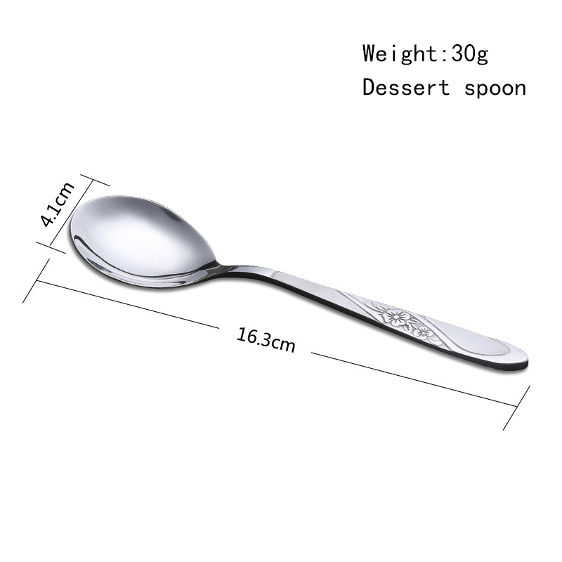 Chinese Luxury Silver Wedding Flatware Set Cutlery Stainless Steel ...