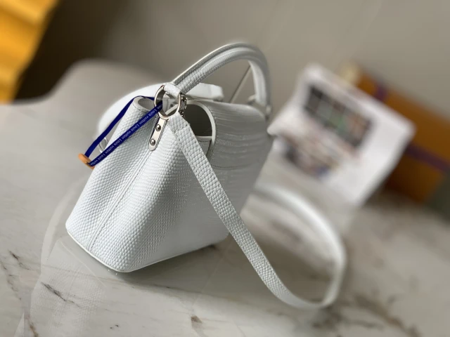 Louis Vuitton Capucines lizard skin MINI M99527 mirror boutique