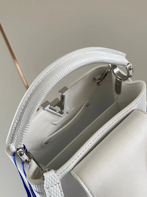 Louis Vuitton Capucines lizard skin MINI M99527 mirror boutique