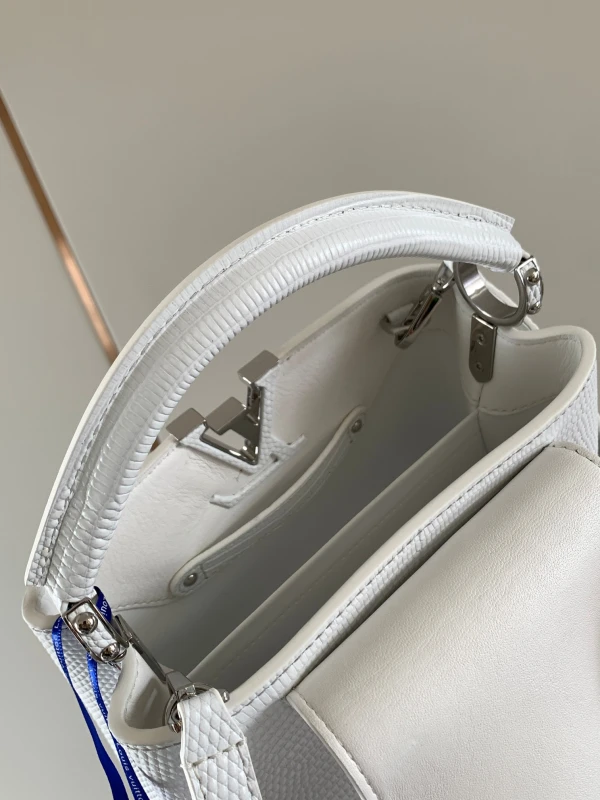 Louis Vuitton Capucines lizard skin MINI M99527 mirror boutique