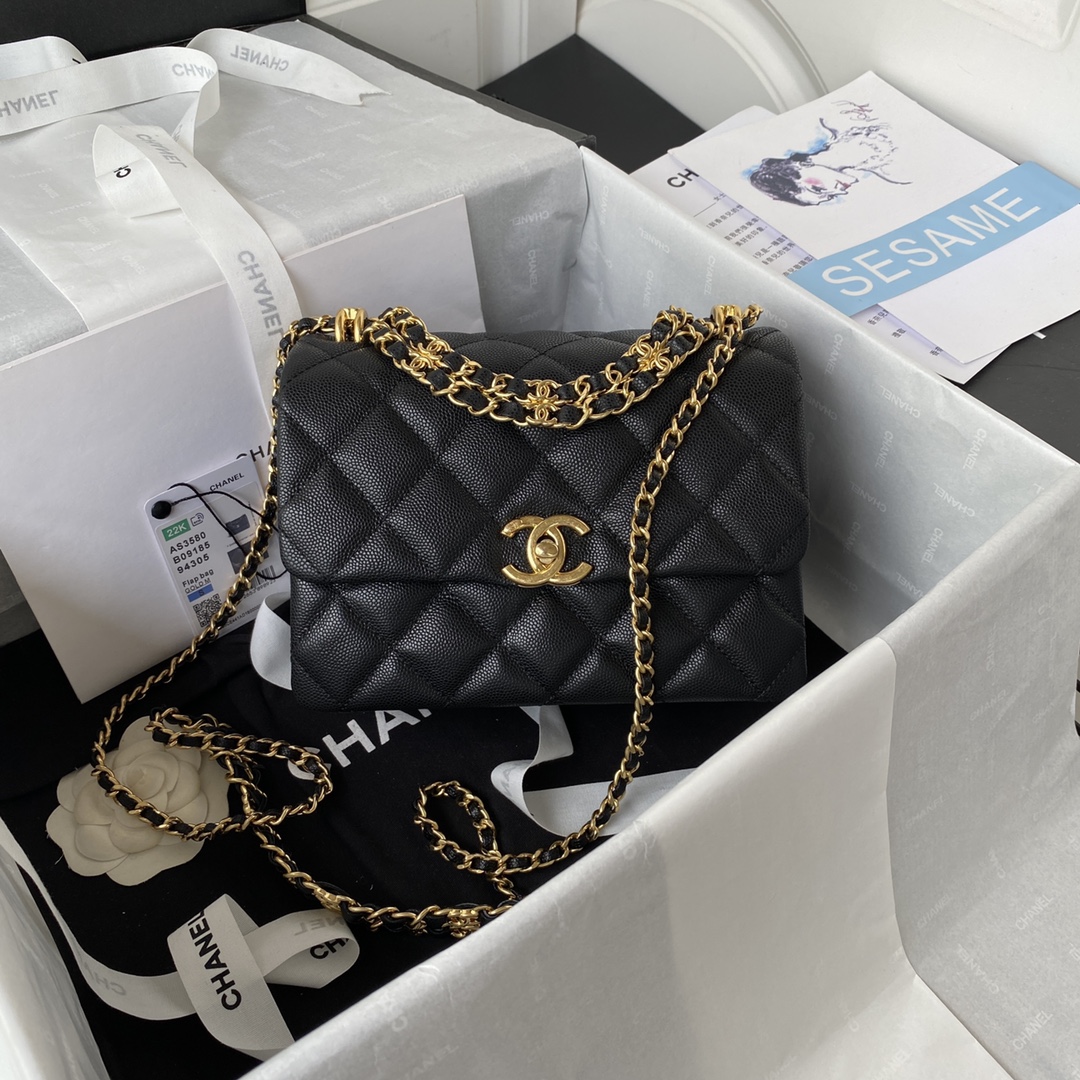 Chanel CF 22k 20cm AS3580 mirror boutique