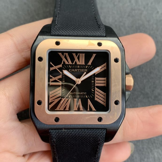Replica Cartier Watch 5A Quality ETA 2824 Movement 1:1 Stainless Steel ...