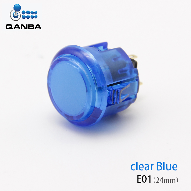 Qanba Gravity 30KS button clear Blue