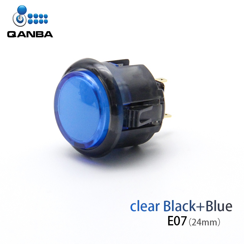 Qanba Gravity 30KS button clear Blue
