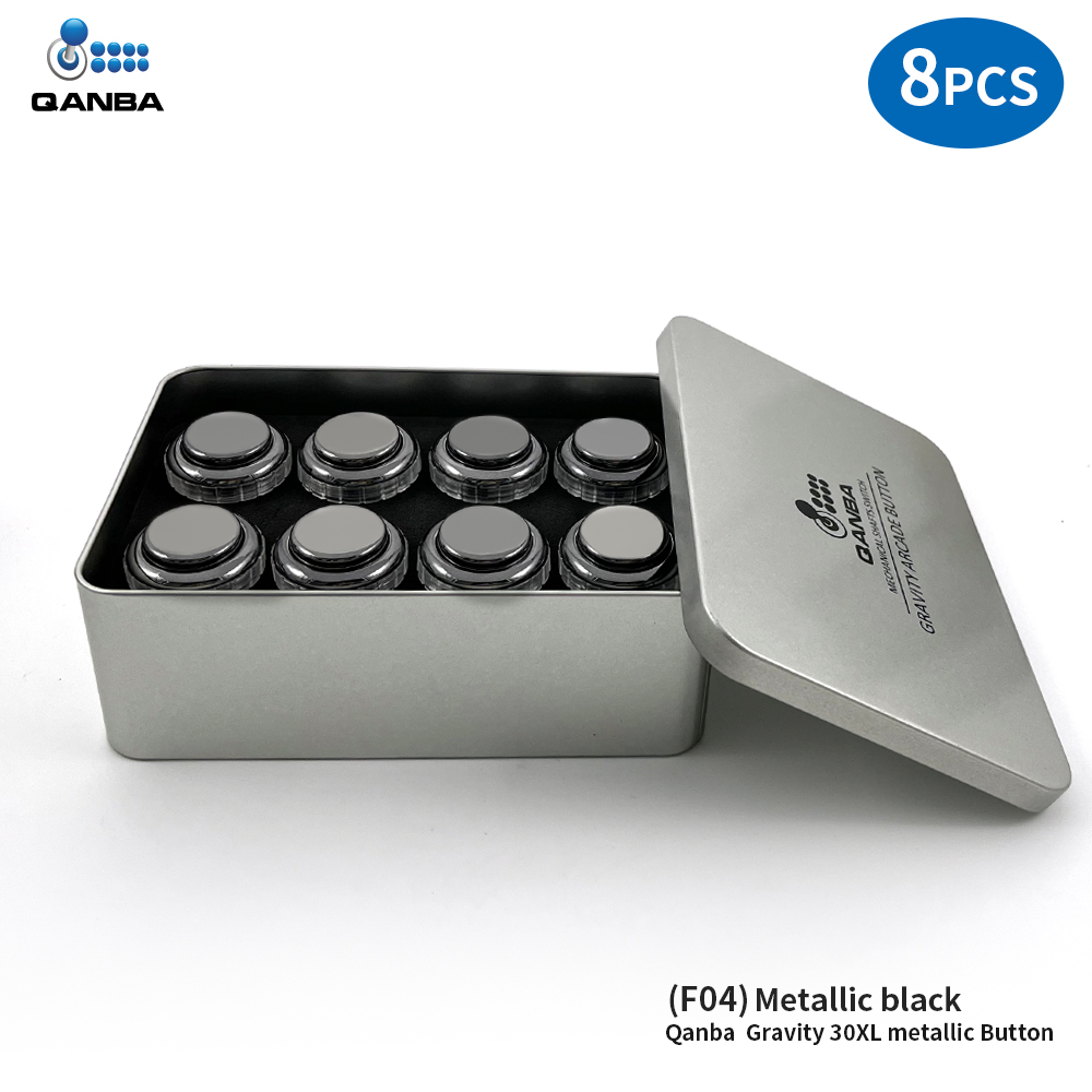 QANBA Gravity LX 30mm Metallic Arcade buttons