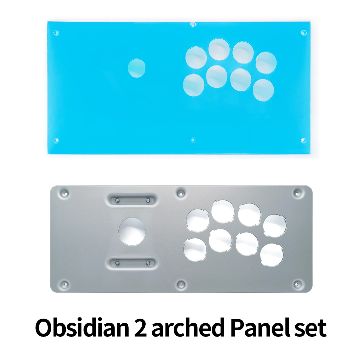 Qanba Q7 Obsidian 2 Transparent Plexi Cover Panel Acrylic