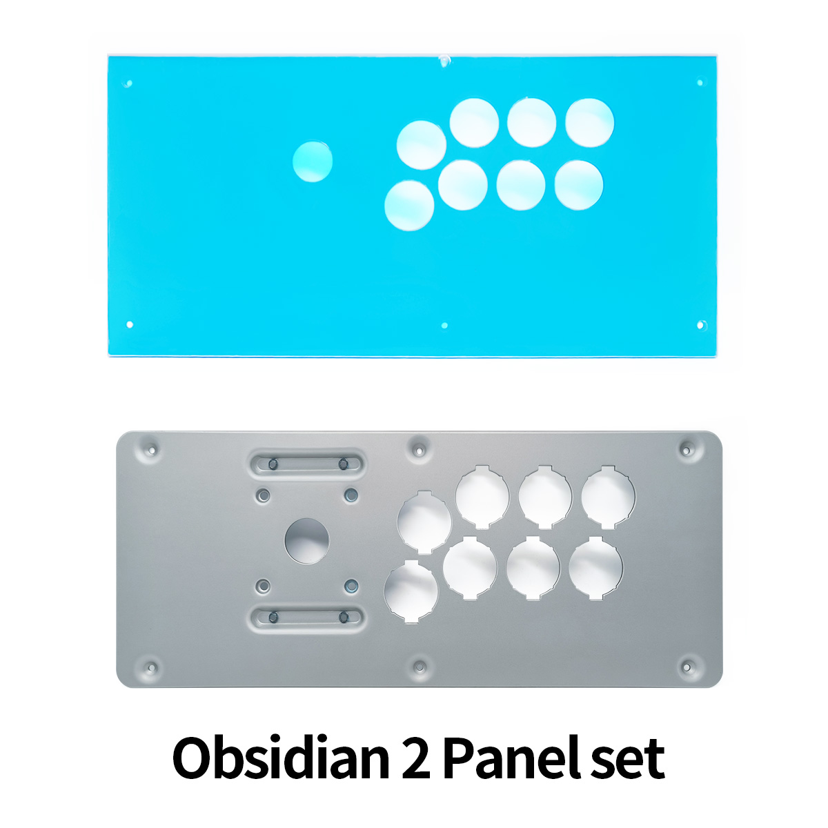 Qanba Q7 Obsidian 2 Transparent Plexi Cover Panel Acrylic