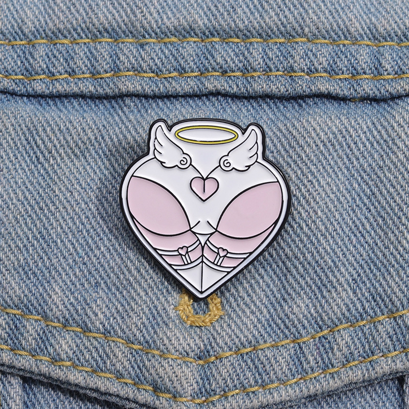 Heart Wings Angel Badge Wholesaler