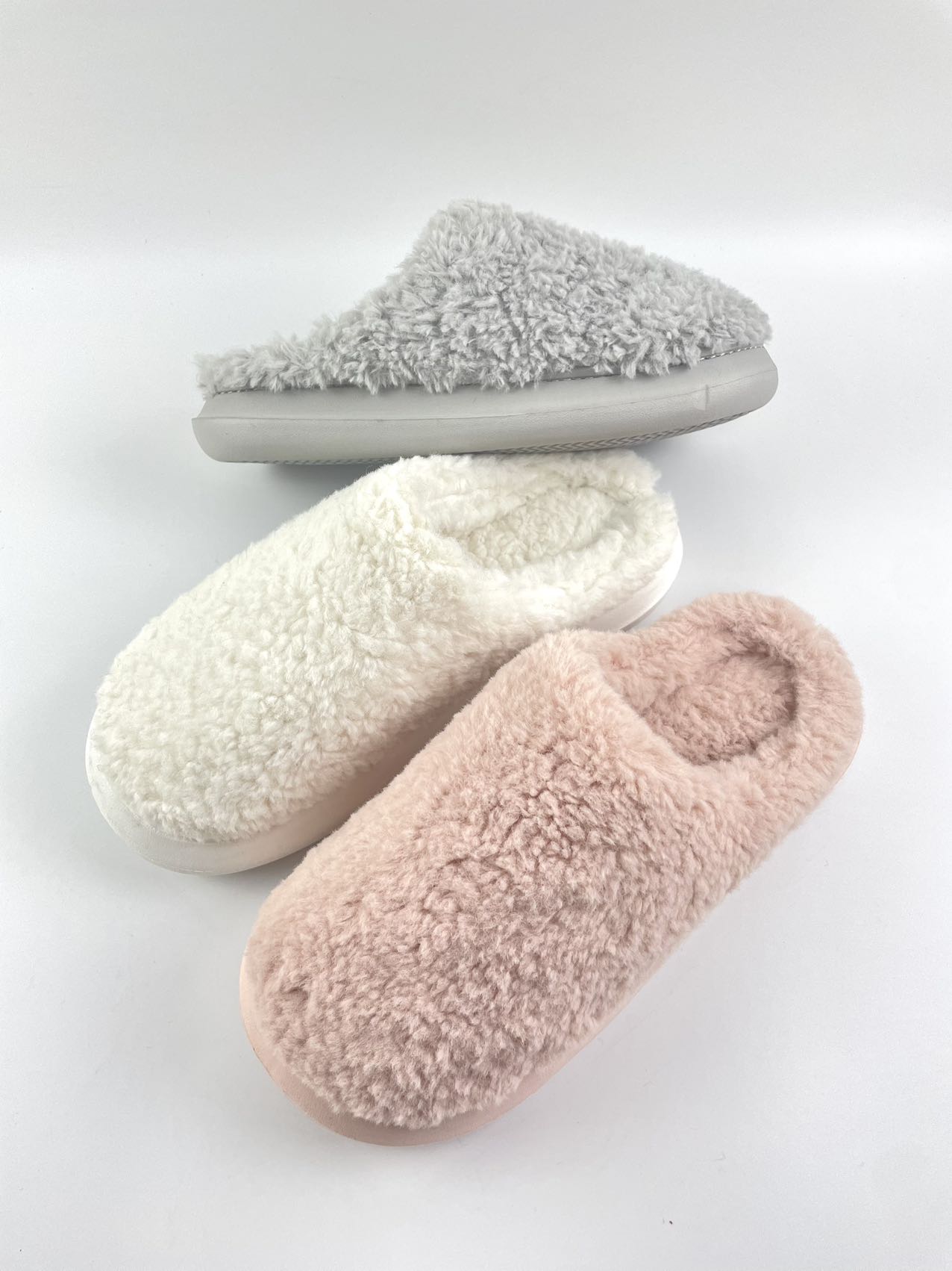 Fluffy Fuzzy Slipper Plush Slipper Furry Cute for Winter Men and Women ...
