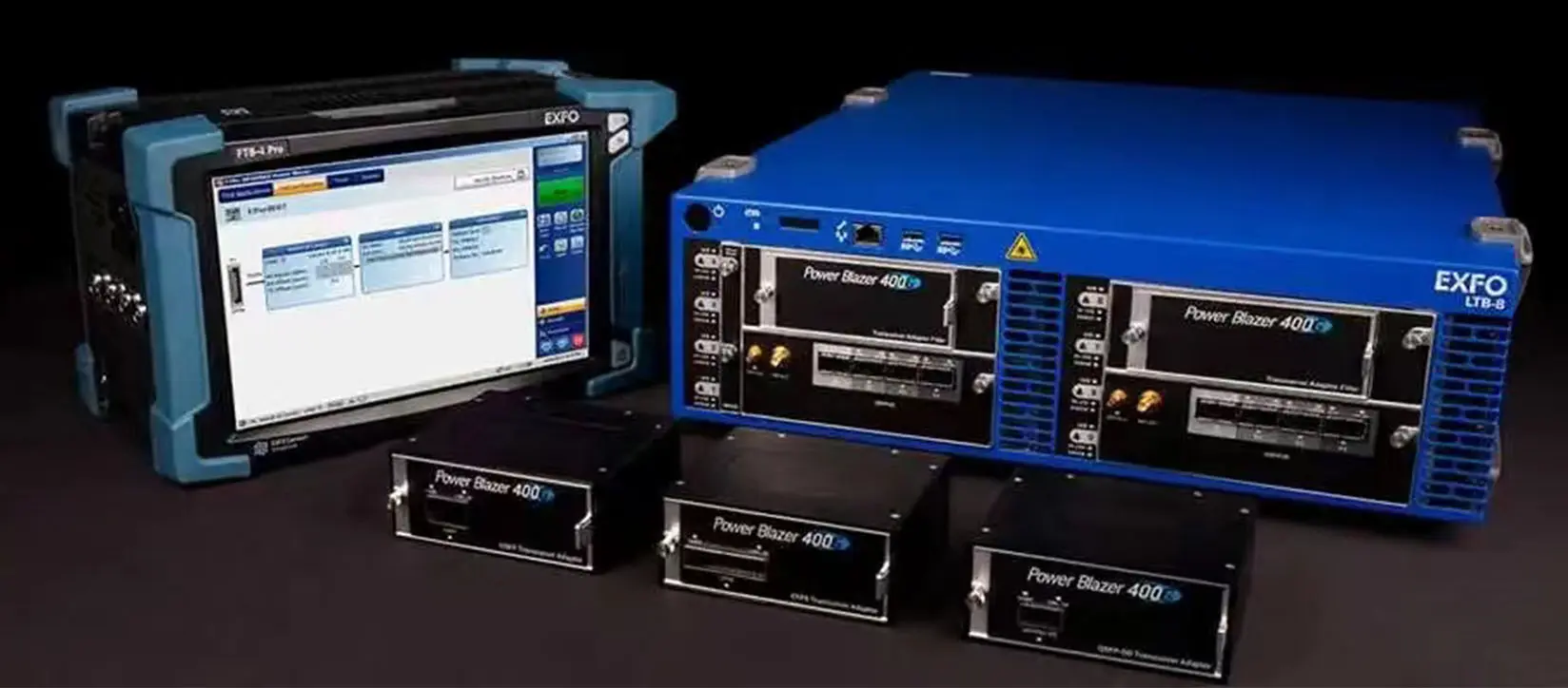 What are the advantages of EXFO's advanced end-to-end high-speed ...