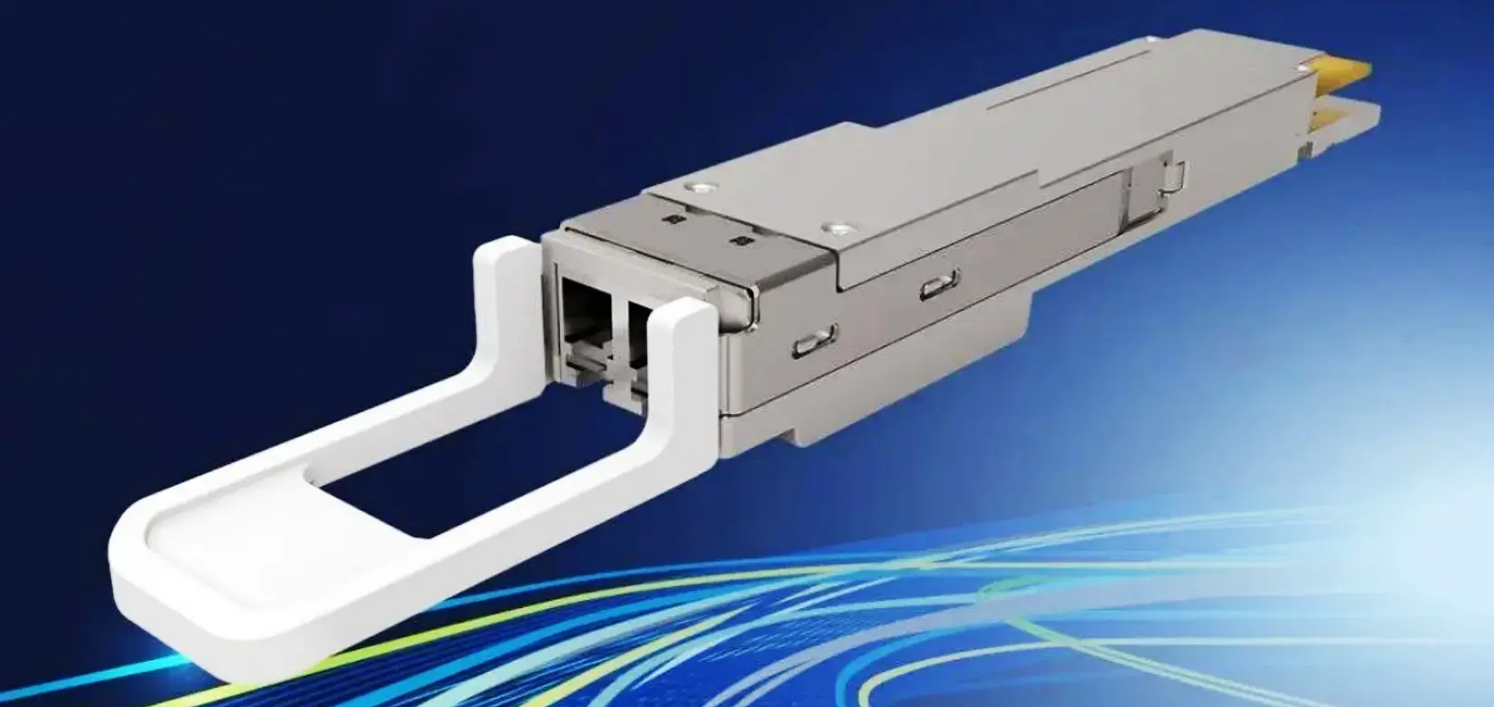 An optical communication module manufacturer released a 400G high ...