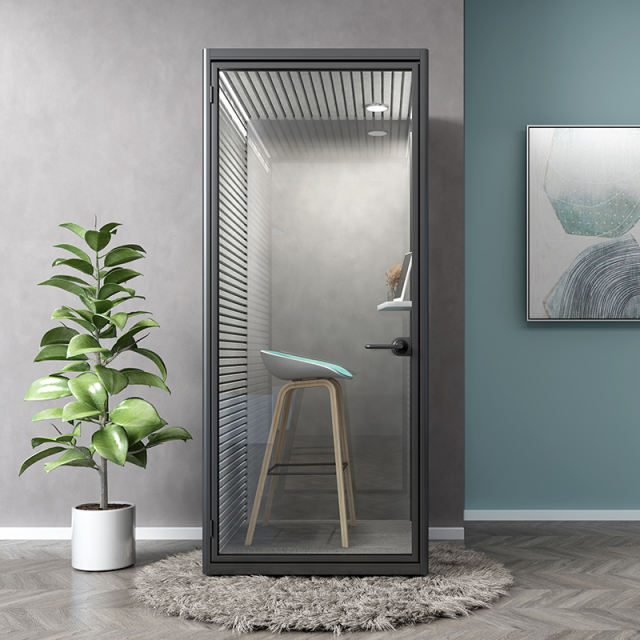 SingMart-Office Furniture，Soundproof Movable Silence Office Booth ...