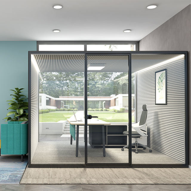 SingMart-Office Furniture，Soundproof Movable Silence Office Booth ...