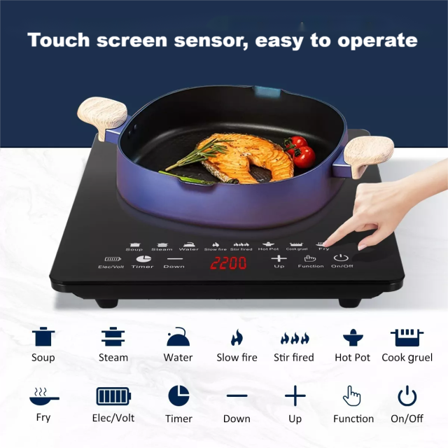 Household cooking smart induction cooker 110V