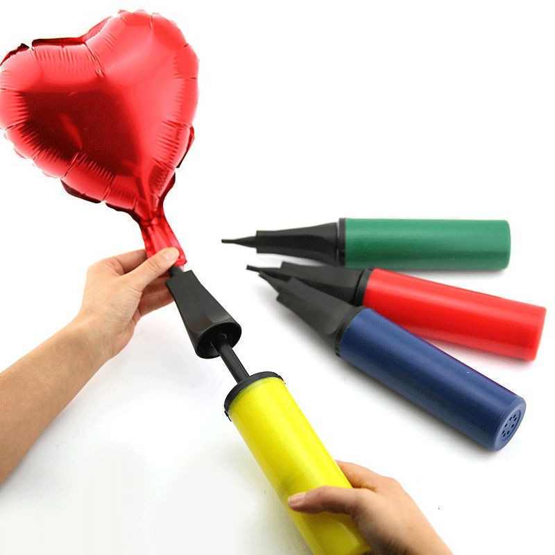 Hand push balloon pump Random Color