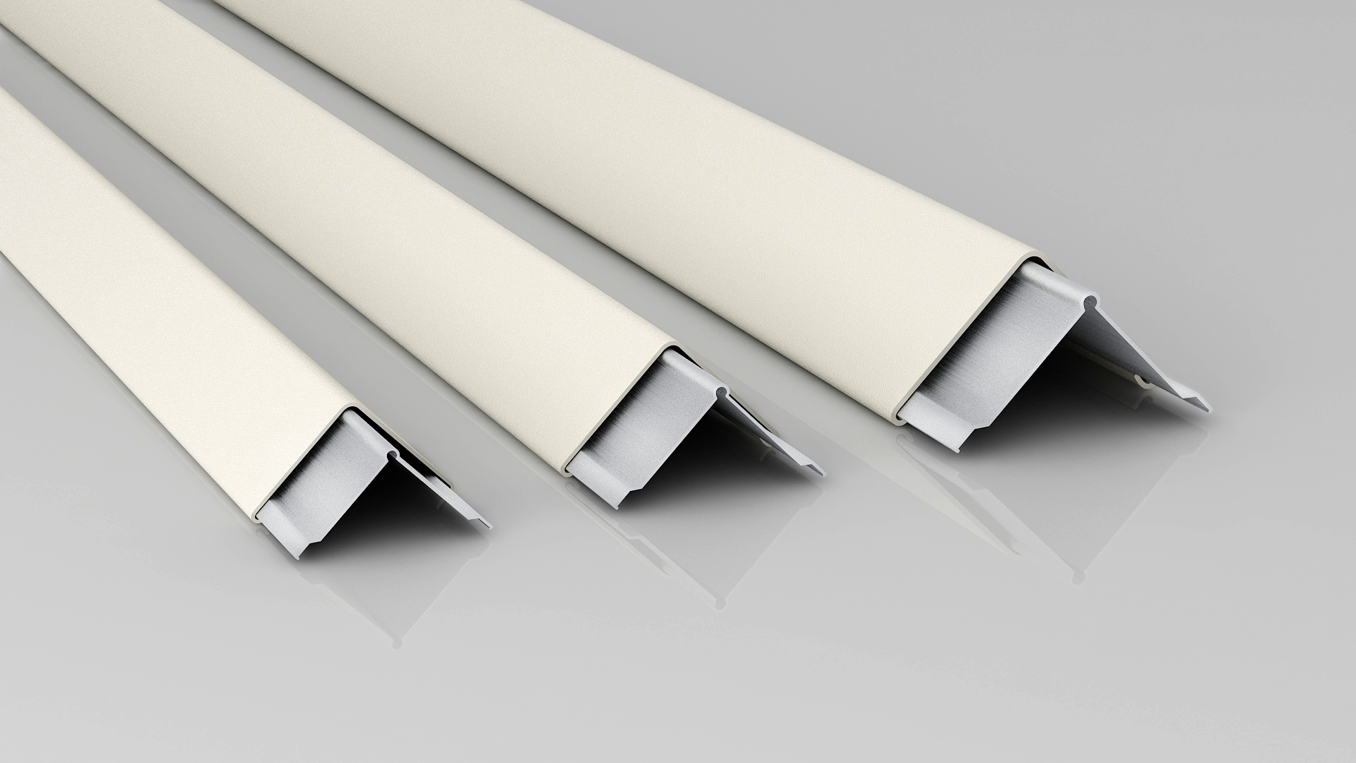 High Impact Rigid PVC Wall Corner Guards - Hospital Handrails, Safety ...