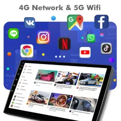 Upgraded Android 12 Auto radio 8 Core 4G Sim card For VW/Volkswagen ...