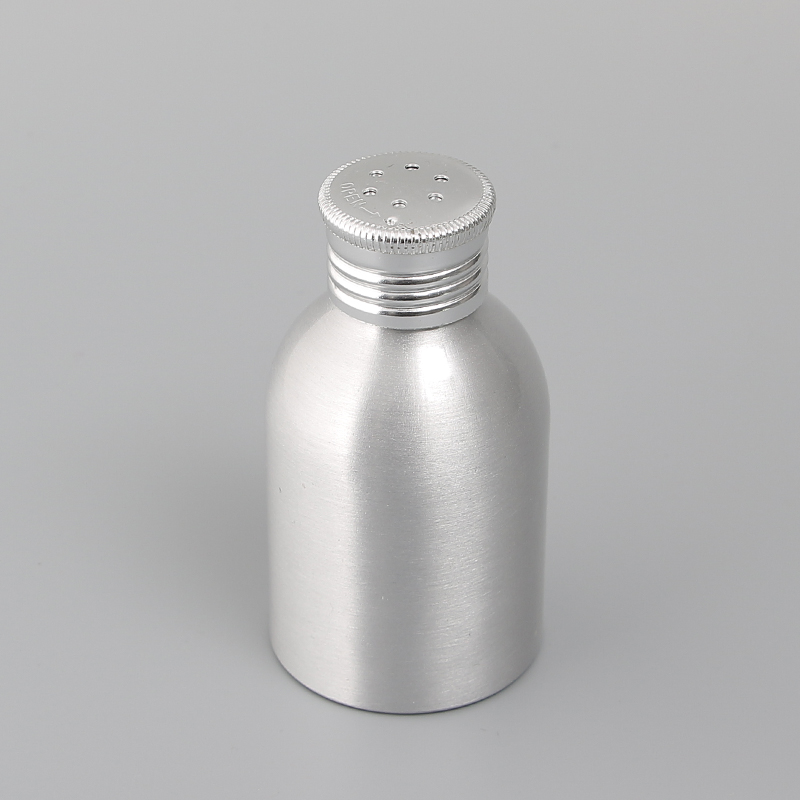 Aluminum Talc powder bottle with screw cap 30g,50g,80g,120g,160g,200g ...