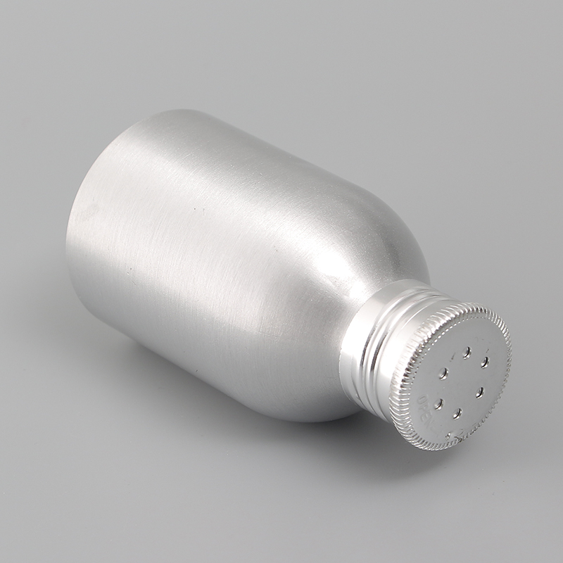 Aluminum Talc powder bottle with screw cap 30g,50g,80g,120g,160g,200g ...