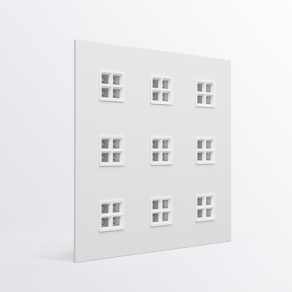 Apollo LED modular panel light low glare led panel UGR