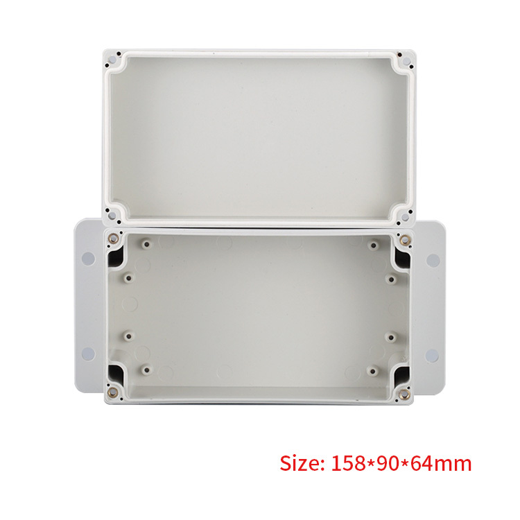 158*90*64mm abs plastic box enclosure shell industrial electronics ...