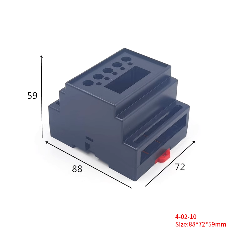 Din Rail Enclosure Plastic Enclosure Plc Control Box