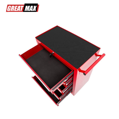 5 drawers heavy duty tool cabinet stainless steel tool trolley set