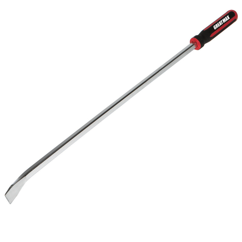 Long Pry Bar Set with Rubber Grip,Body Tools