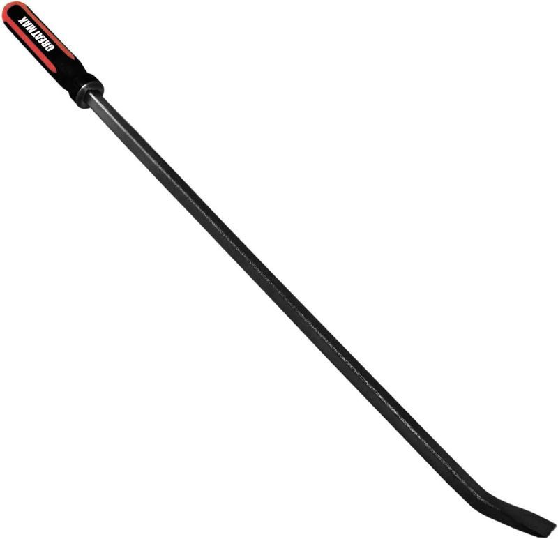 Long Pry Bar Set with Rubber Grip,Body Tools