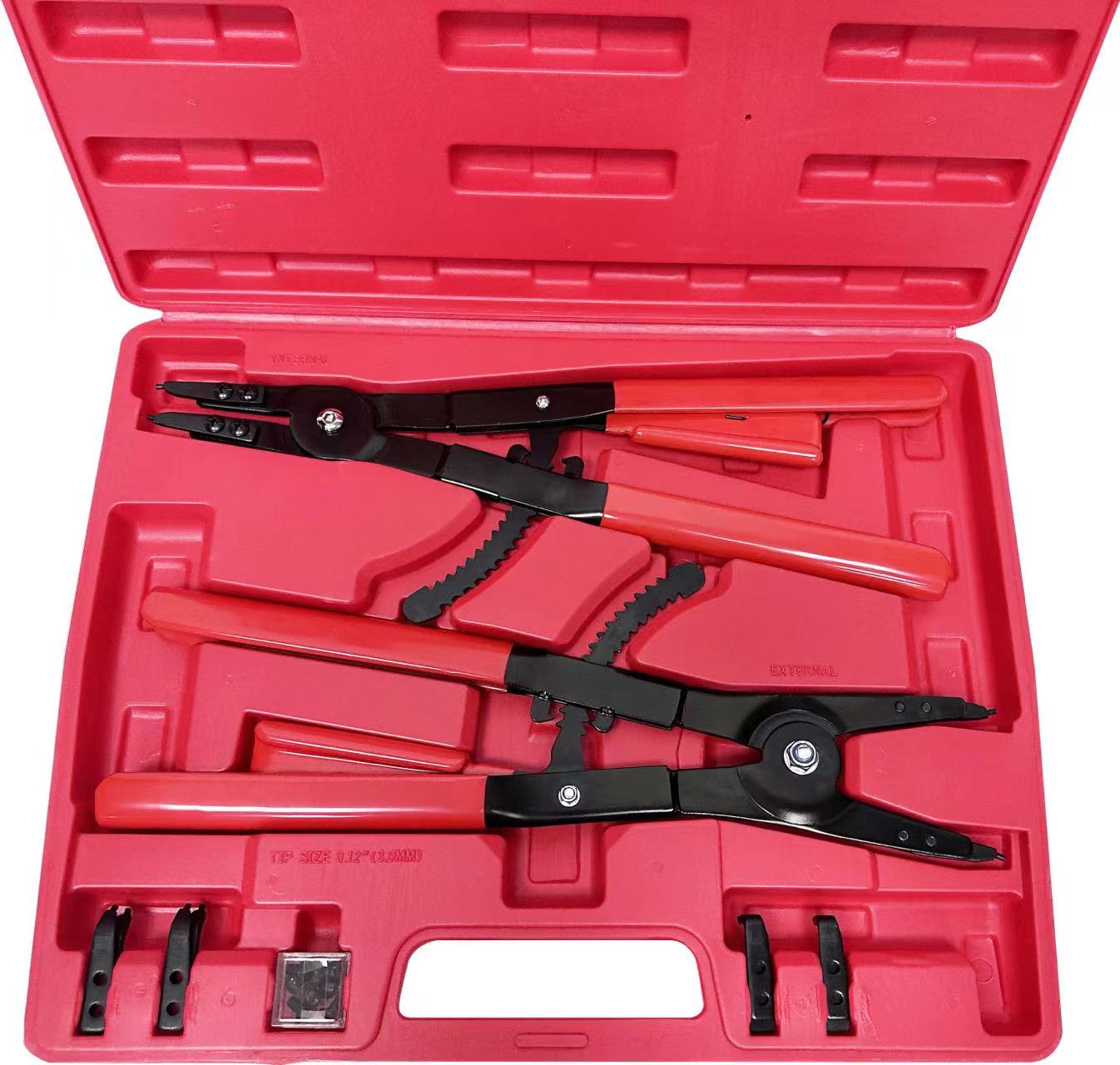 400MM Ratcheting Circlip Plier Set INT/EXT,Automotive Tools