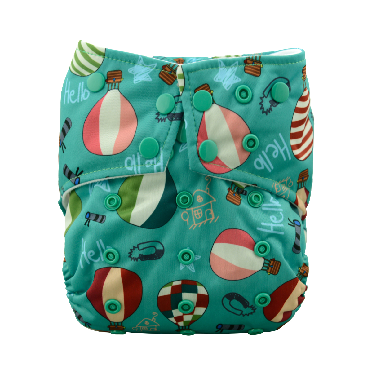 ALVABABY AI2 Cloth Diapers: Leakproof & Super Trim