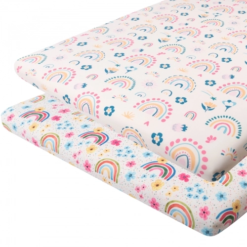 portable crib sheets