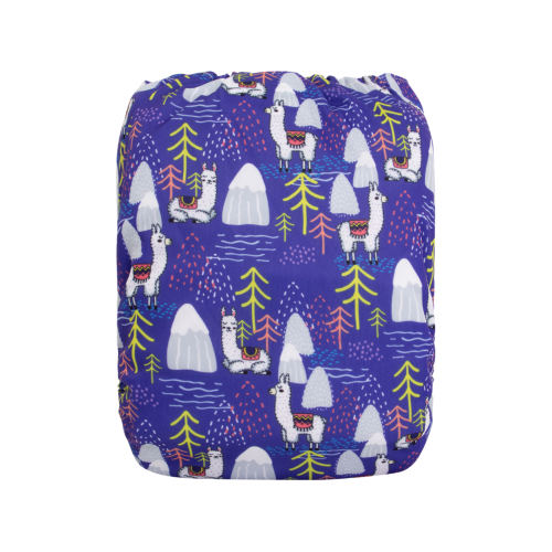 ALVABABY One Size Print Pocket Cloth Diaper (H294A)