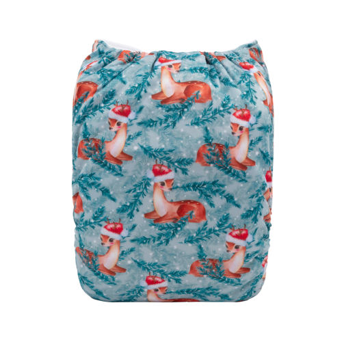 ALVABABY One Size Print Pocket Cloth Diaper (H294A)