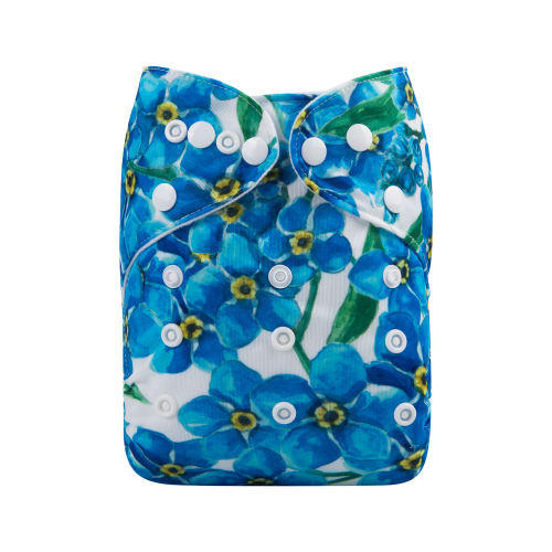 ALVABABY One Size Print Pocket Cloth Diaper (H294A)