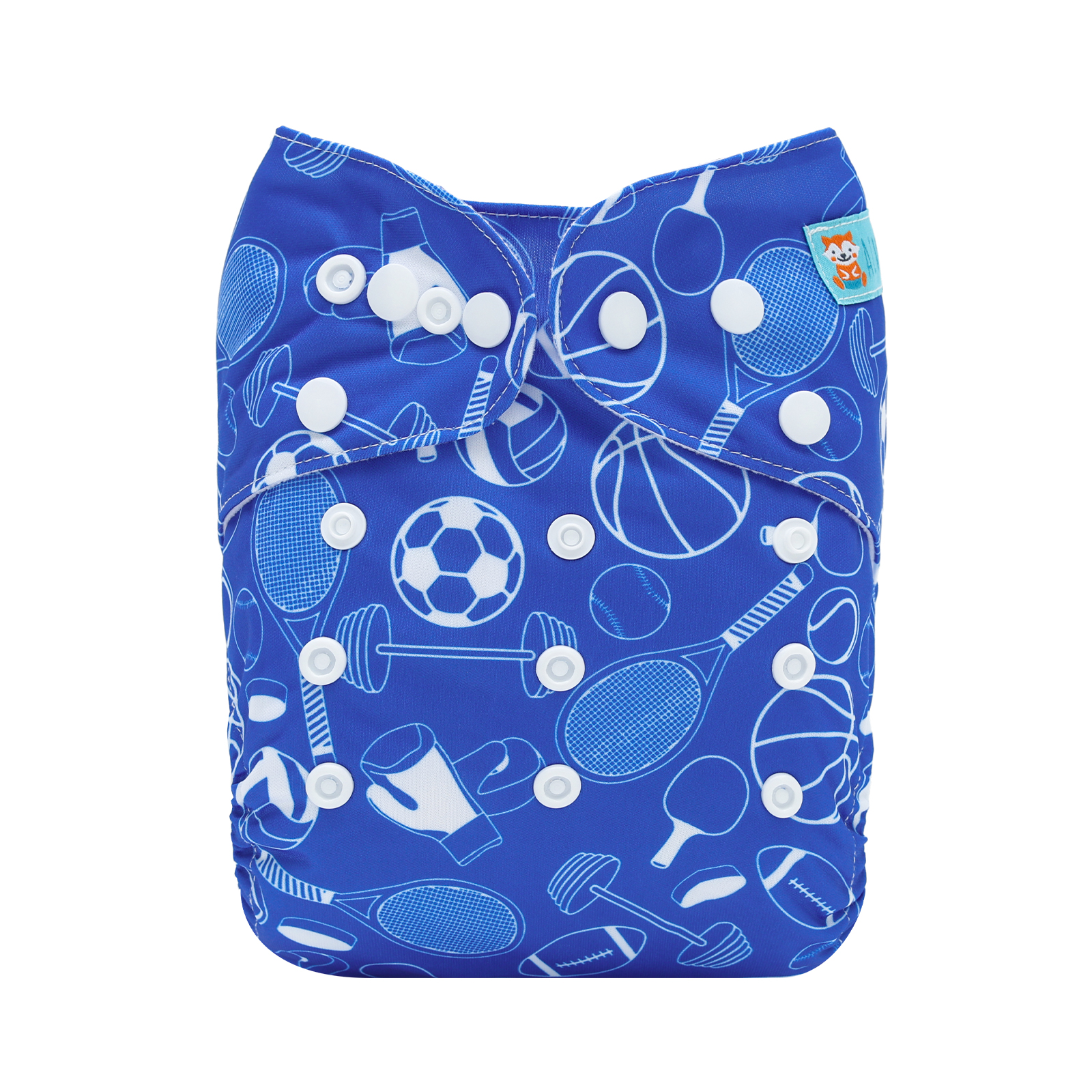 ALVABABY Print Pocket Cloth Diaper - One Size Adjustable Washable ...